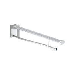 KEUCO Plan Care St&uuml;tzklappgriff WC 3490301073 70 cm, verchromt/schwarzgrau