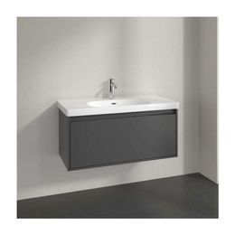 Villeroy & Boch Villeroy und Boch Skyla Waschtischunterschrank C78900VR 1 Auszug, 972 x 436 x 439 mm, Graphite