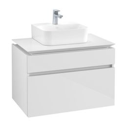 Villeroy & Boch Villeroy & Boch Legato Waschtischunterschrank B73400DH 80x55x50cm, Glossy White