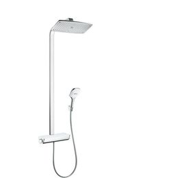 Hansgrohe Raindance Select 360 Showerpipe 27112400 weiss/chrom, Brausearm 38 cm