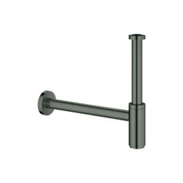 Grohe Geruchsverschluss 28912AL0 1 1/4", Messing, hard graphite geb&uuml;rstet