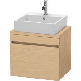 Duravit DuraStyle Waschtisch-Unterschrank DS530003030 60 x 47,8 cm, Eiche natur, f&uuml;r Konsole, 1 Auszug