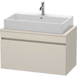 Duravit DuraStyle Waschtisch-Unterschrank DS530309191 90 x 47,8 cm, taupe, f&uuml;r Konsole, 1 Auszug