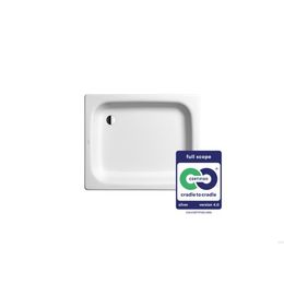 Kaldewei SANIDUSCH 552 Duschwanne 448300010001 80 x 120 cm, gl&auml;nzend, alpinwei&szlig;