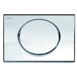 Mepa Mepaellipse Bet&auml;tigungsplatte 420706 glanz verchromt, f&uuml;r UP-Sp&uuml;lkasten A21/E21, Start/Stopp