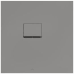 Villeroy & Boch Villeroy & Boch Squaro Infinity Duschwanne UDQ8080SQI1LV3S, 80 x 80 x 4 cm, grau