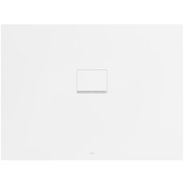 Villeroy & Boch Villeroy und Boch Duschwanne Squaro Infinity UDQ1290SQI2V-RW 120 x 90 x 4 cm, Stone White, universal einbaubar
