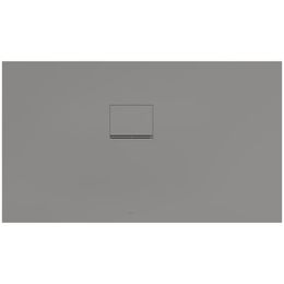 Villeroy & Boch Villeroy & Boch Squaro Infinity Duschwanne UDQ1375SQI2LV3S, 130 x 75 x 4 cm, grau