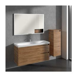 Villeroy & Boch Villeroy und Boch Skyla Seitenschrank C80201RH 1 T&uuml;r, 1 Schublade, 350 x 1000 x 349 mm, Kansas Oak