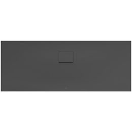 Villeroy & Boch Villeroy & Boch Squaro Infinity Duschwanne UDQ1870SQI2BV1S, 180 x 70 x 4 cm, anthrazit