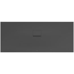 Villeroy & Boch Villeroy & Boch Squaro Infinity Duschwanne UDQ1875SQO2BV1S, 180 x 75 x 4 cm, anthrazit