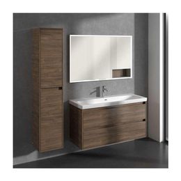Villeroy & Boch Villeroy und Boch Skyla Hochschrank C80100VH 2 T&uuml;ren, 350 x 1700 x 349 mm, Arizona Oak / Arizona Oak