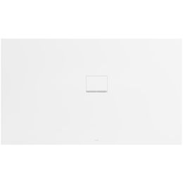 Villeroy & Boch Villeroy und Boch Squaro Infinity Duschwanne UDQ1710SQI2RVRW 170 x 100 x 4 cm, Stone White, Eck-Einbau rechts gegen Wand