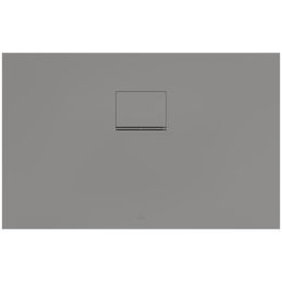 Villeroy & Boch Villeroy & Boch Squaro Infinity Duschwanne UDQ1170SQI2IV3S, 110 x 70 x 4 cm, grau