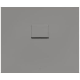 Villeroy & Boch Villeroy & Boch Squaro Infinity Duschwanne UDQ9075SQI2BV3S, 90 x 75 x 4 cm, grau