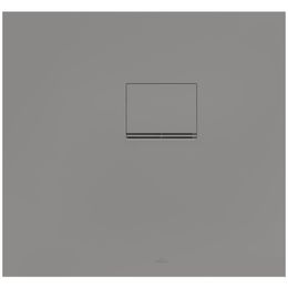 Villeroy & Boch Villeroy & Boch Squaro Infinity Duschwanne UDQ8075SQI2RV3S, 80 x 75 x 4 cm, grau