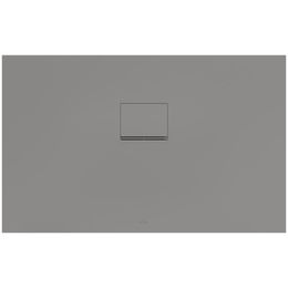 Villeroy & Boch Villeroy & Boch Squaro Infinity Duschwanne UDQ1275SQI2BV3S, 120 x 75 x 4 cm, grau