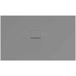 Villeroy & Boch Villeroy & Boch Squaro Infinity Duschwanne UDQ1590SQI2LV3S, 150 x 90 x 4 cm, grau
