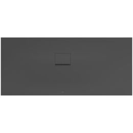 Villeroy & Boch Villeroy & Boch Squaro Infinity Duschwanne UDQ1775SQI2LV1S, 170 x 75 x 4 cm, anthrazit