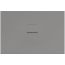 Villeroy & Boch Villeroy & Boch Squaro Infinity Duschwanne UDQ1280SQI2V3S, 120x80x4 cm, grau Antirutsch