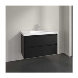 Villeroy & Boch Villeroy und Boch Skyla Waschtischunterschrank C79900VL 2 Ausz&uuml;ge, 972 x 596 x 439 mm, Volcano Black