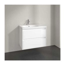 Villeroy & Boch Villeroy und Boch Skyla Waschtischunterschrank C79800VE 2 Ausz&uuml;ge, 772 x 596 x 439 mm, Brilliant White