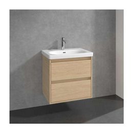 Villeroy & Boch Villeroy und Boch Skyla Waschtischunterschrank C79500VJ 2 Ausz&uuml;ge, 622 x 596 x 439 mm, Nordic Oak