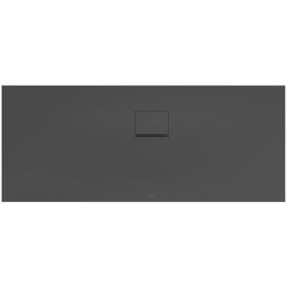 Villeroy & Boch Villeroy & Boch Squaro Infinity Duschwanne UDQ1770SQI2RV1S, 170 x 70 x 4 cm, anthrazit