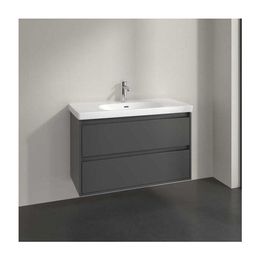 Villeroy & Boch Villeroy und Boch Skyla Waschtischunterschrank C79900VR 2 Ausz&uuml;ge, 972 x 596 x 439 mm, Graphite
