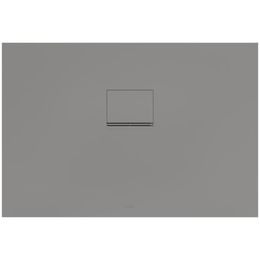 Villeroy & Boch Villeroy und Boch Squaro Infinity Duschwanne UDQ1175SQI2IV3S 110 x 75 x 4 cm, grau, f&uuml;r fl&auml;chenb&uuml;ndige Installation