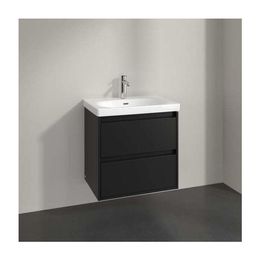 Villeroy & Boch Villeroy und Boch Skyla Waschtischunterschrank C79500VL 2 Ausz&uuml;ge, 622 x 596 x 439 mm, Volcano Black