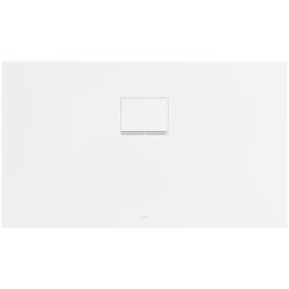Villeroy & Boch Villeroy und Boch Squaro Infinity Duschwanne UDQ1270SQI2BVRW 120 x 70 x 4 cm, Stone White, universal, lange Seite geschnitten