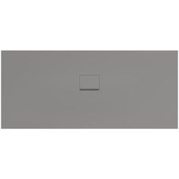 Villeroy & Boch Villeroy & Boch Squaro Infinity Duschwanne UDQ1880SQI2V3S, 180x80x4 cm, grau Antirutsch