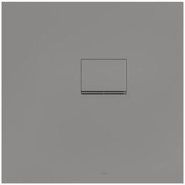 Villeroy & Boch Villeroy & Boch Squaro Infinity Duschwanne UDQ8080SQI1RV3S, 80 x 80 x 4 cm, grau