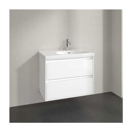Villeroy & Boch Villeroy und Boch Skyla Waschtischunterschrank C79700VE 2 Ausz&uuml;ge, 772 x 596 x 439 mm, Brilliant White