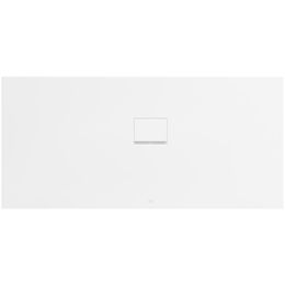 Villeroy & Boch Villeroy und Boch Squaro Infinity Duschwanne UDQ1780SQI2RVRW 170 x 80 x 4 cm, Stone White, Eck-Einbau rechts gegen Wand