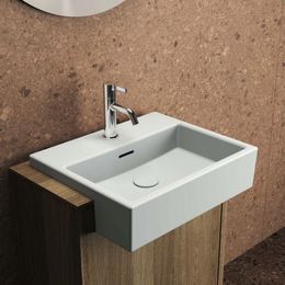 Ideal Standard Extra Halbeinbau-Waschtisch T3735MA 50x42x14,5cm, 1 Hahnloch, mit &Uuml;berlauf, wei&szlig; Ideal Plus