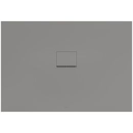 Villeroy & Boch Villeroy & Boch Squaro Infinity Duschwanne UDQ1390SQI2IV3S, 130 x 90 x 4 cm, grau
