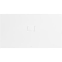 Villeroy & Boch Villeroy und Boch Squaro Infinity Duschwanne UDQ1810SQI2V-RW 180 x 100 x 4 cm, Stone White, universal einbaubar