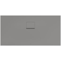 Villeroy & Boch Villeroy & Boch Squaro Infinity Duschwanne UDQ1470SQI2BV3S, 140 x 70 x 4 cm, grau
