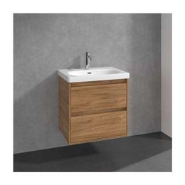 Villeroy & Boch Villeroy und Boch Skyla Waschtischunterschrank C79500RH 2 Ausz&uuml;ge, 622 x 596 x 439 mm, Kansas Oak