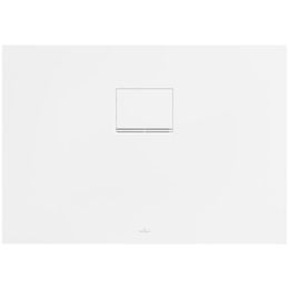 Villeroy & Boch Villeroy und Boch Squaro Infinity Duschwanne UDQ1070SQI2IVRW 100 x 70 x 4 cm, Stone White, f&uuml;r fl&auml;chenb&uuml;ndige Installation