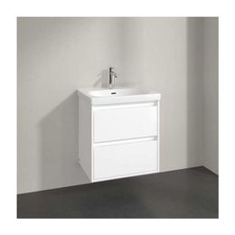 Villeroy & Boch Villeroy und Boch Skyla Waschtischunterschrank C79400VE 2 Ausz&uuml;ge, 572 x 596 x 439 mm, Brilliant White