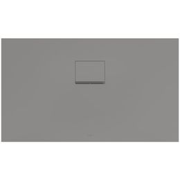 Villeroy & Boch Villeroy & Boch Squaro Infinity Duschwanne UDQ1270SQI2BV3S, 120 x 70 x 4 cm, grau