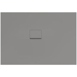Villeroy & Boch Villeroy & Boch Squaro Infinity Duschwanne UDQ1390SQI2LV3S, 130 x 90 x 4 cm, grau