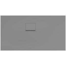 Villeroy & Boch Villeroy & Boch Squaro Infinity Duschwanne UDQ1370SQI2LV3S, 130 x 70 x 4 cm, grau