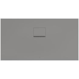 Villeroy & Boch Villeroy & Boch Squaro Infinity Duschwanne UDQ1370SQI2IV3S, 130 x 70 x 4 cm, grau