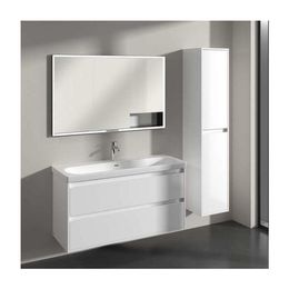 Villeroy & Boch Villeroy und Boch Skyla Hochschrank C80101VE 2 T&uuml;ren, 350 x 1700 x 349 mm, Brilliant White / Brilliant White