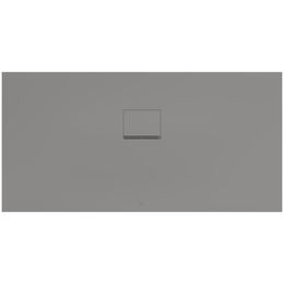 Villeroy & Boch Villeroy & Boch Squaro Infinity Duschwanne UDQ1575SQI2IV3S, 150 x 75 x 4 cm, grau