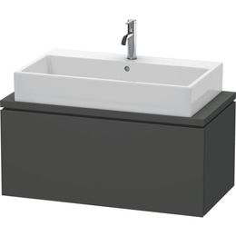 Duravit L-Cube Waschtisch-Unterschrank LC580304949 92 x 47,7 cm, graphit matt, f&uuml;r Konsole, 1 Auszug